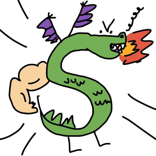 TROGDOR THE BURNINATOR - ibisPaint