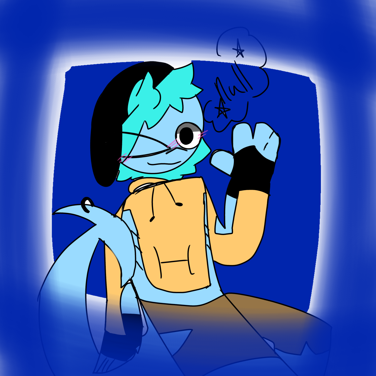 Remake of Blu! - ibisPaint