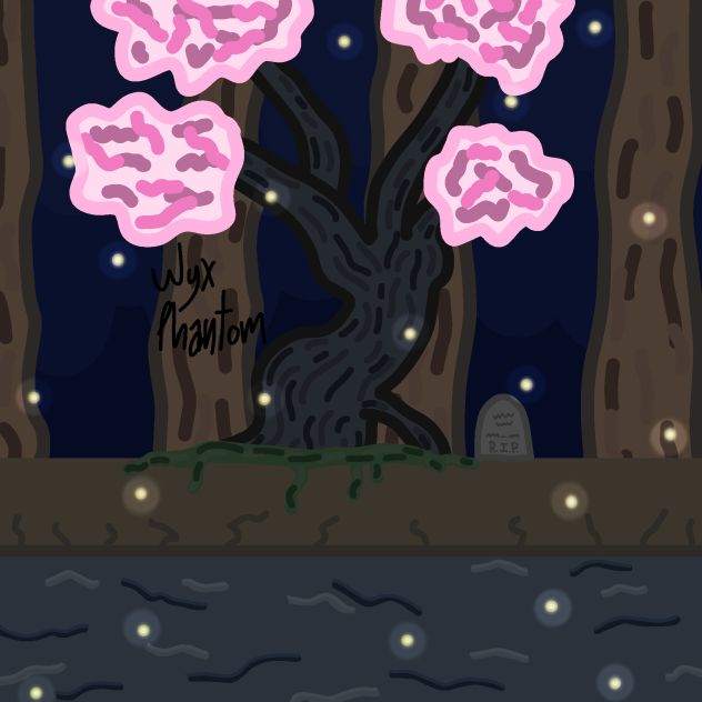 Cherry Blossem Tree - ibisPaint
