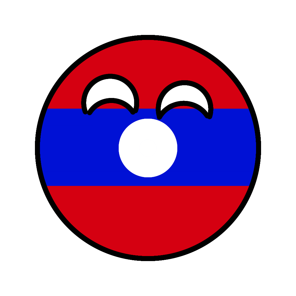 CountryBall Laos - ibisPaint