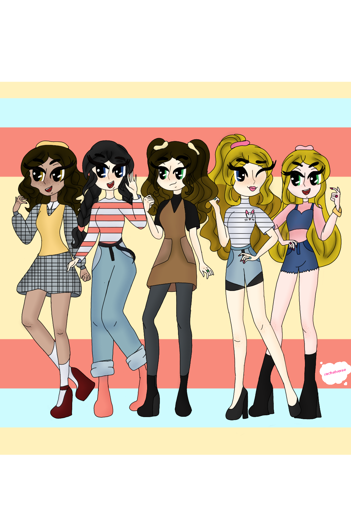 todas as meninas - ibisPaint