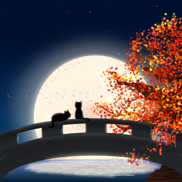 Autumn Night II - ibisPaint