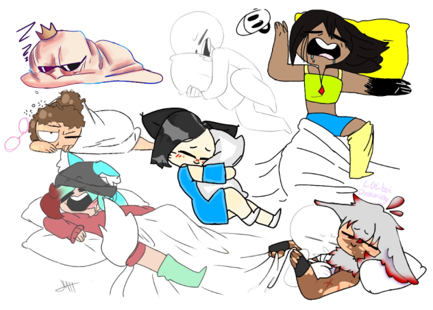 sleepy collab - ibisPaint