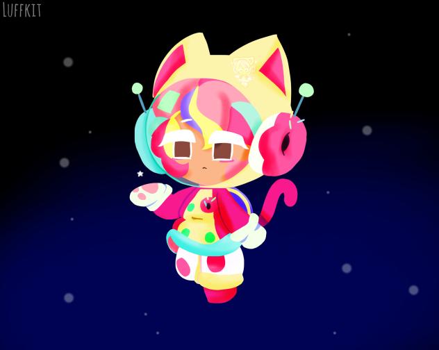 Astronaut cookie - ibisPaint