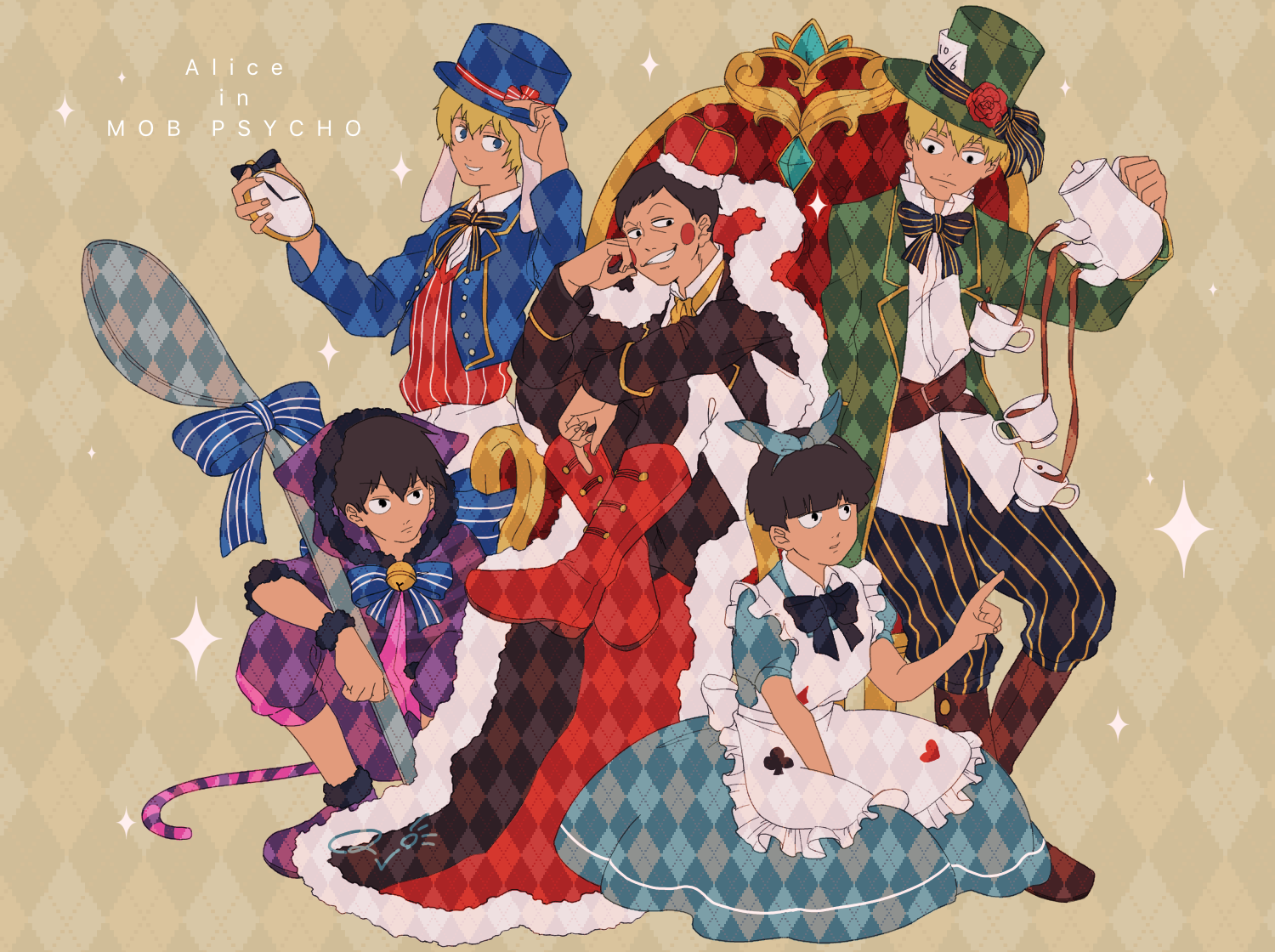 Alice in MOB PSYCHO - ibisPaint