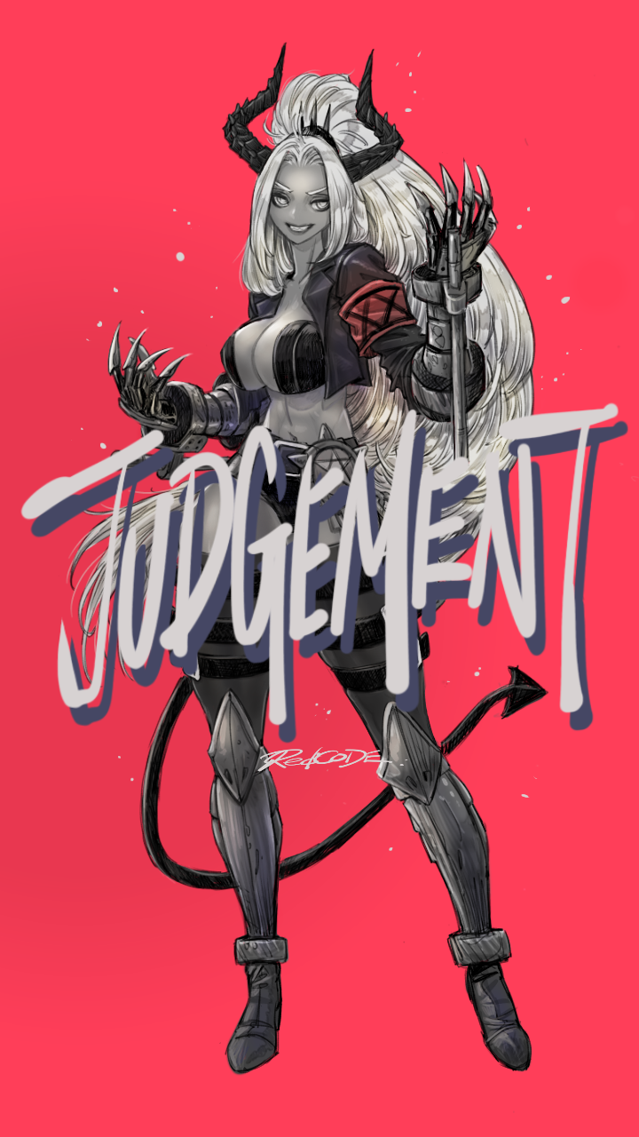 Helltaker Judgement - ibisPaint