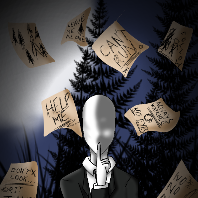 Slenderman - ibisPaint