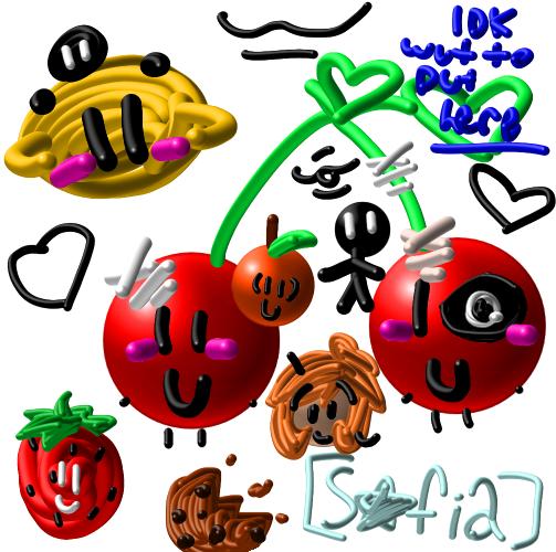 Weirdcore reference doodle - ibisPaint