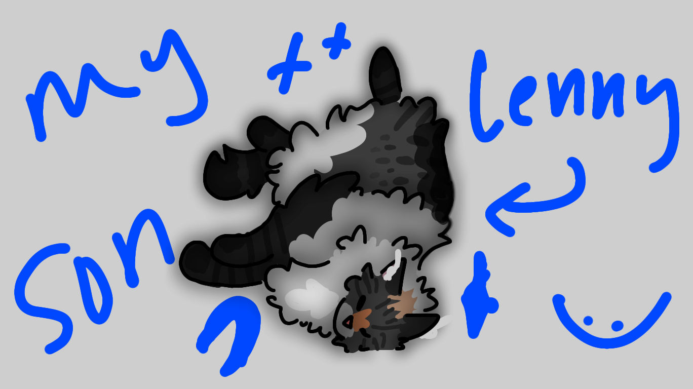 my baby lenny - ibisPaint
