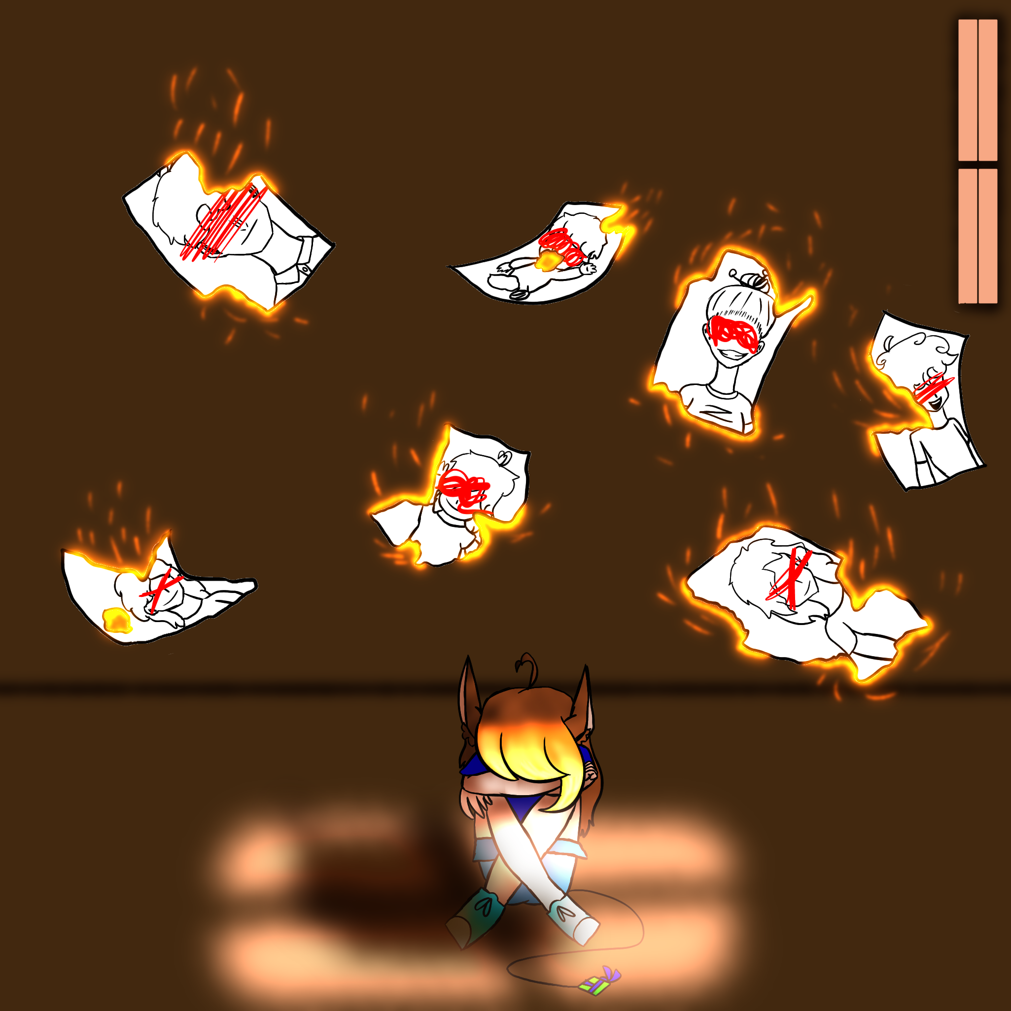 Burnt memories - ibisPaint