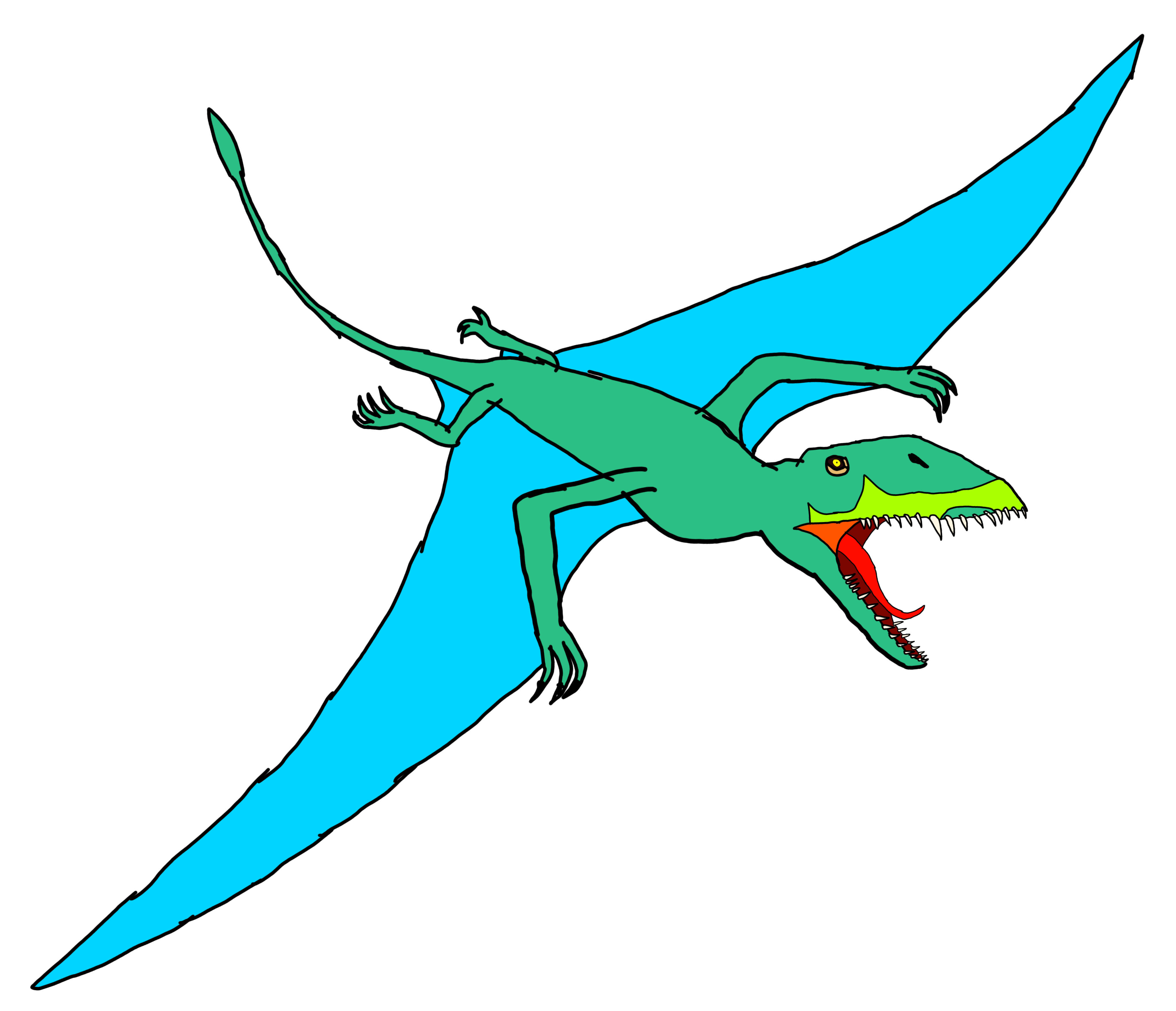 Gus the Dimorphodon - ibisPaint