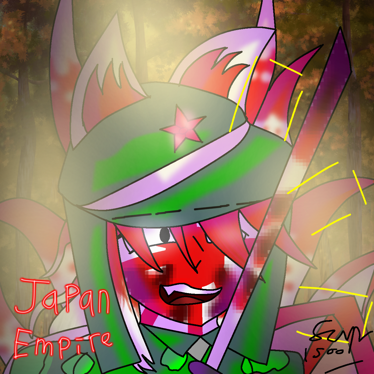 Japan Empire Countryhuman - ibisPaint