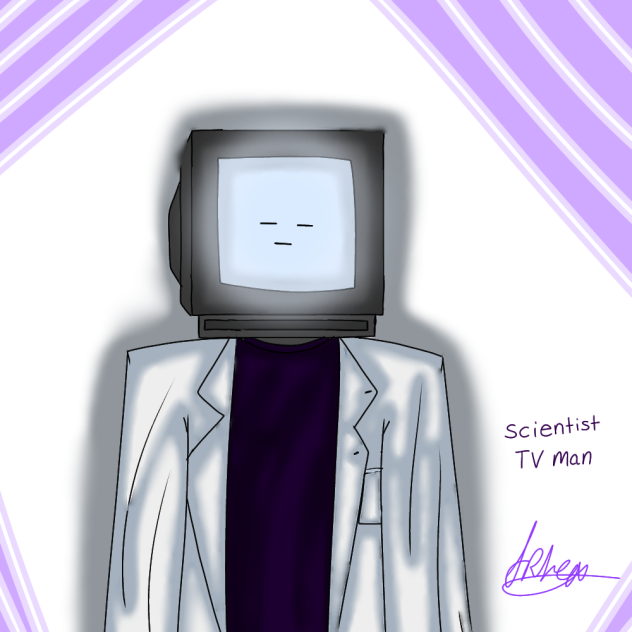 Scientist TV man ;) - ibisPaint
