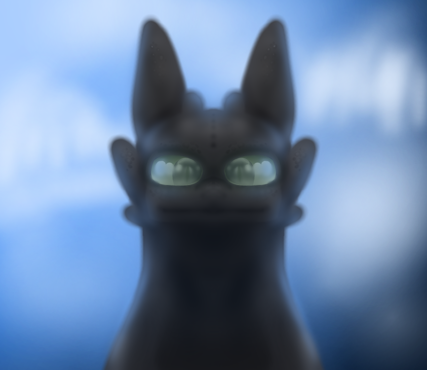 Night fury - ibisPaint