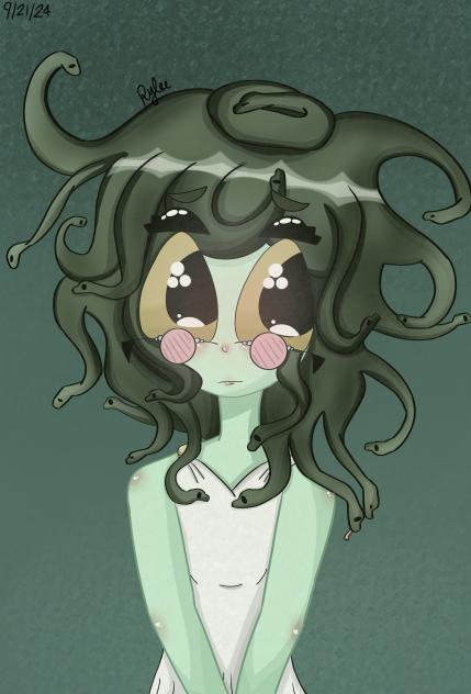 🐍 Medusa 🪨 - ibisPaint