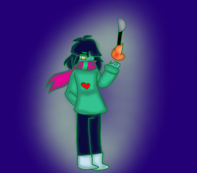 Kris and Ralsei fusion - ibisPaint