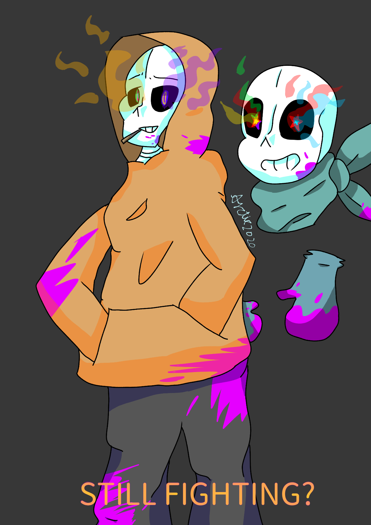 Dust swap bone bros - ibisPaint