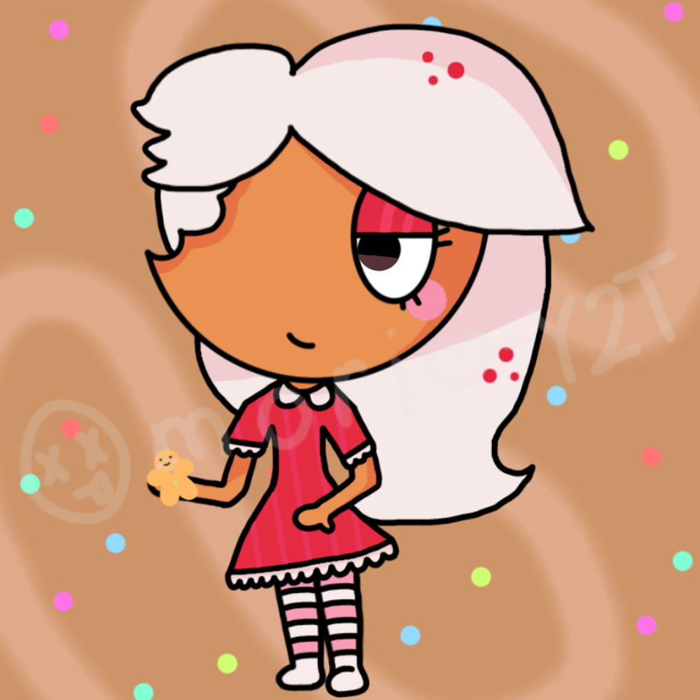 🎄 Ginger the gingerbread cookie🎄 - ibisPaint
