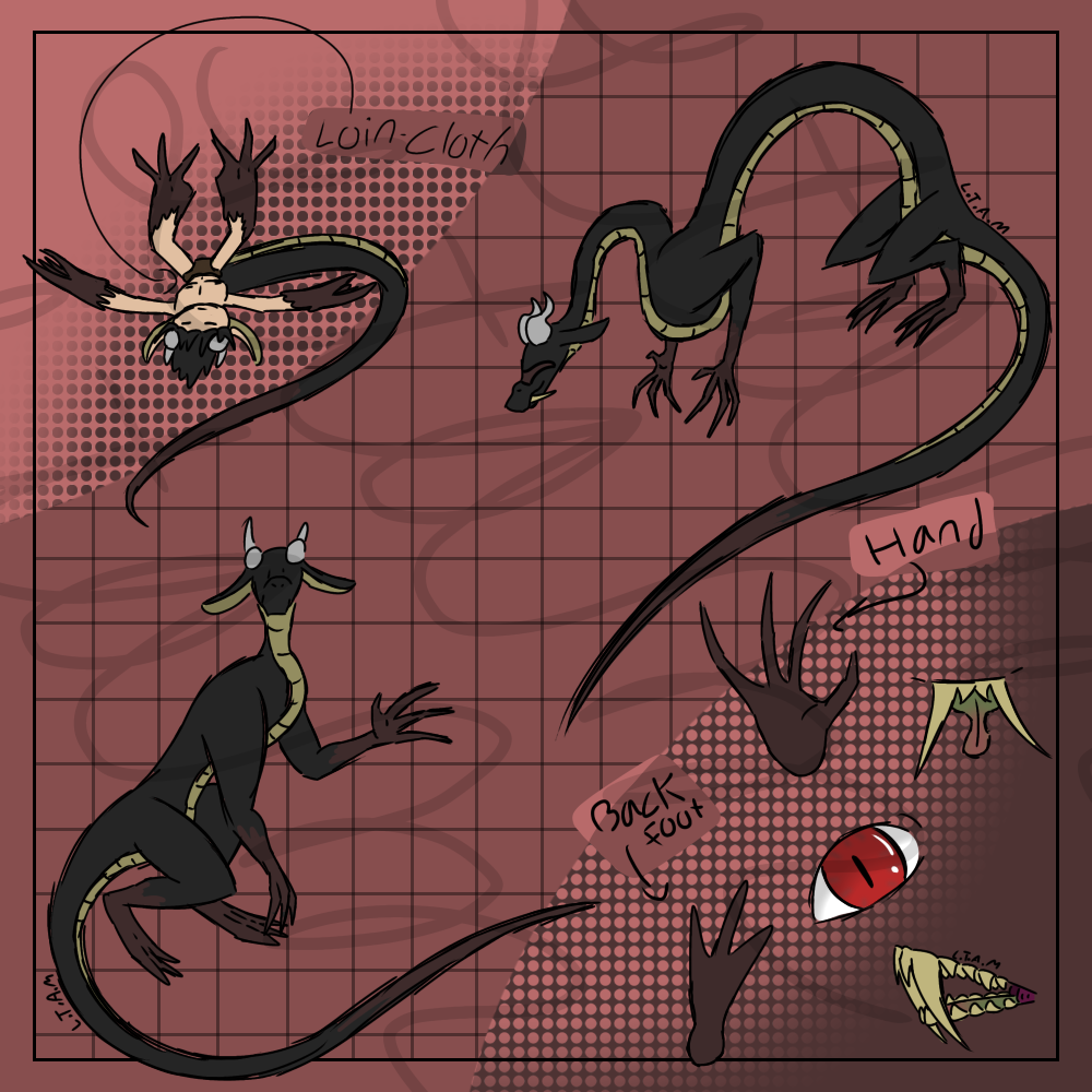 Nick Drake X Feral Anthro Humanoid - ibisPaint