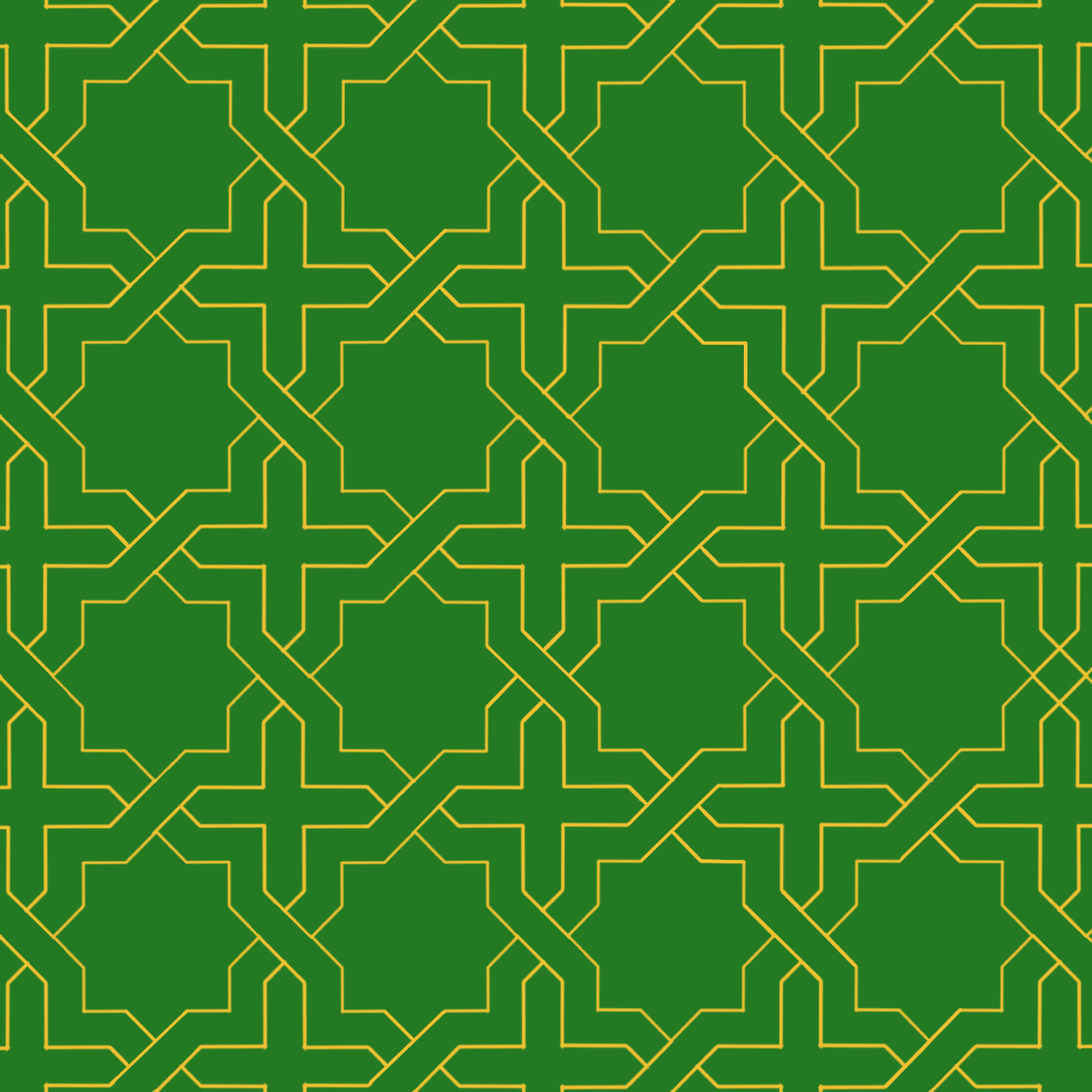 Pattern Arabesque Geometric 1D - ibisPaint