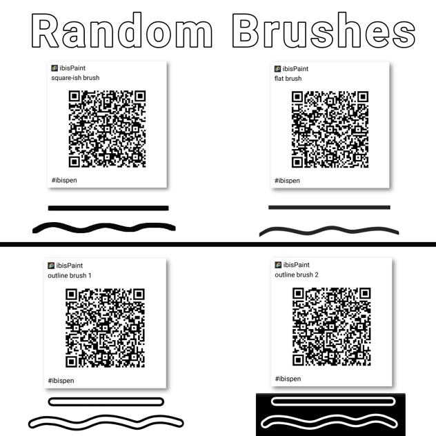 random brushes - ibisPaint