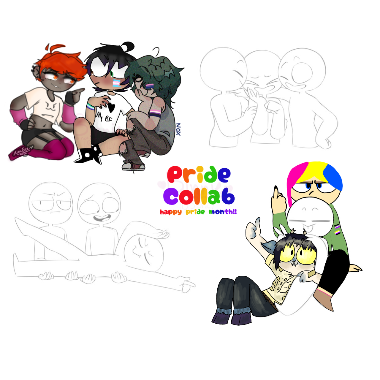 Pride Month Collab - ibisPaint