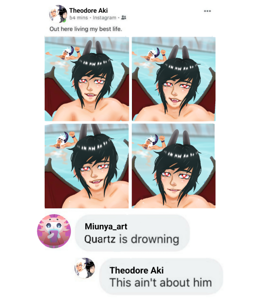 Quartz is drowning - ibisPaint