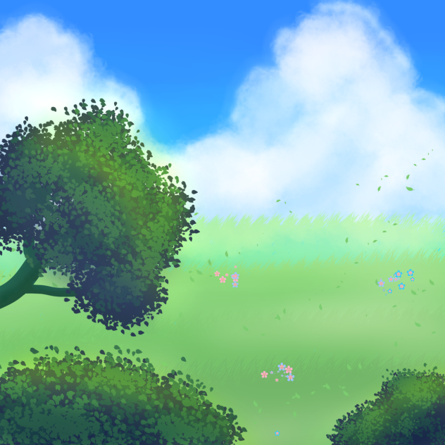 Background art attempt 1 - ibisPaint