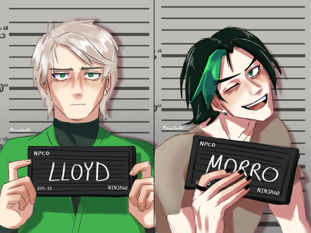 Barbie mene but it's Lloyd and Morro - ibisPaint