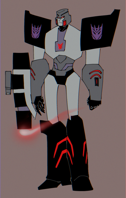 Megatron sketch - ibisPaint