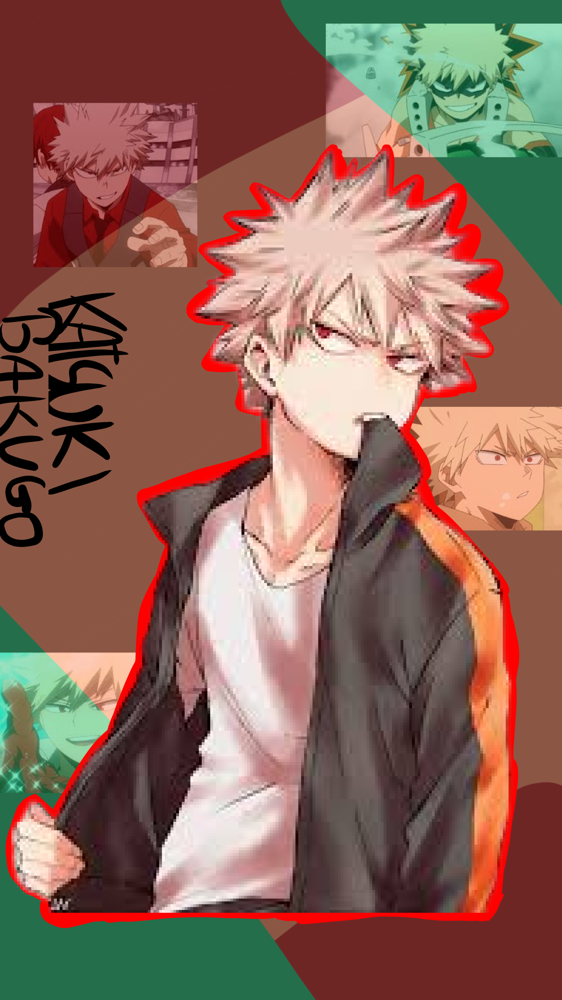 Bakugo Wallpaper - ibisPaint