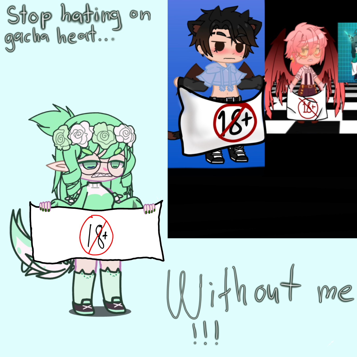 Stop hating on gacha heat… without me - ibisPaint