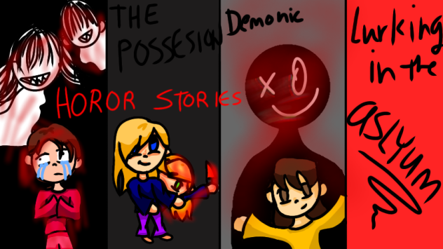 Horror stories banner~Fan art - ibisPaint