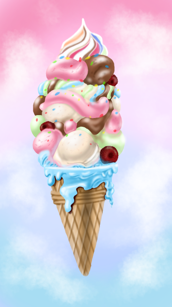 Ice-cream (Increase) - ibisPaint