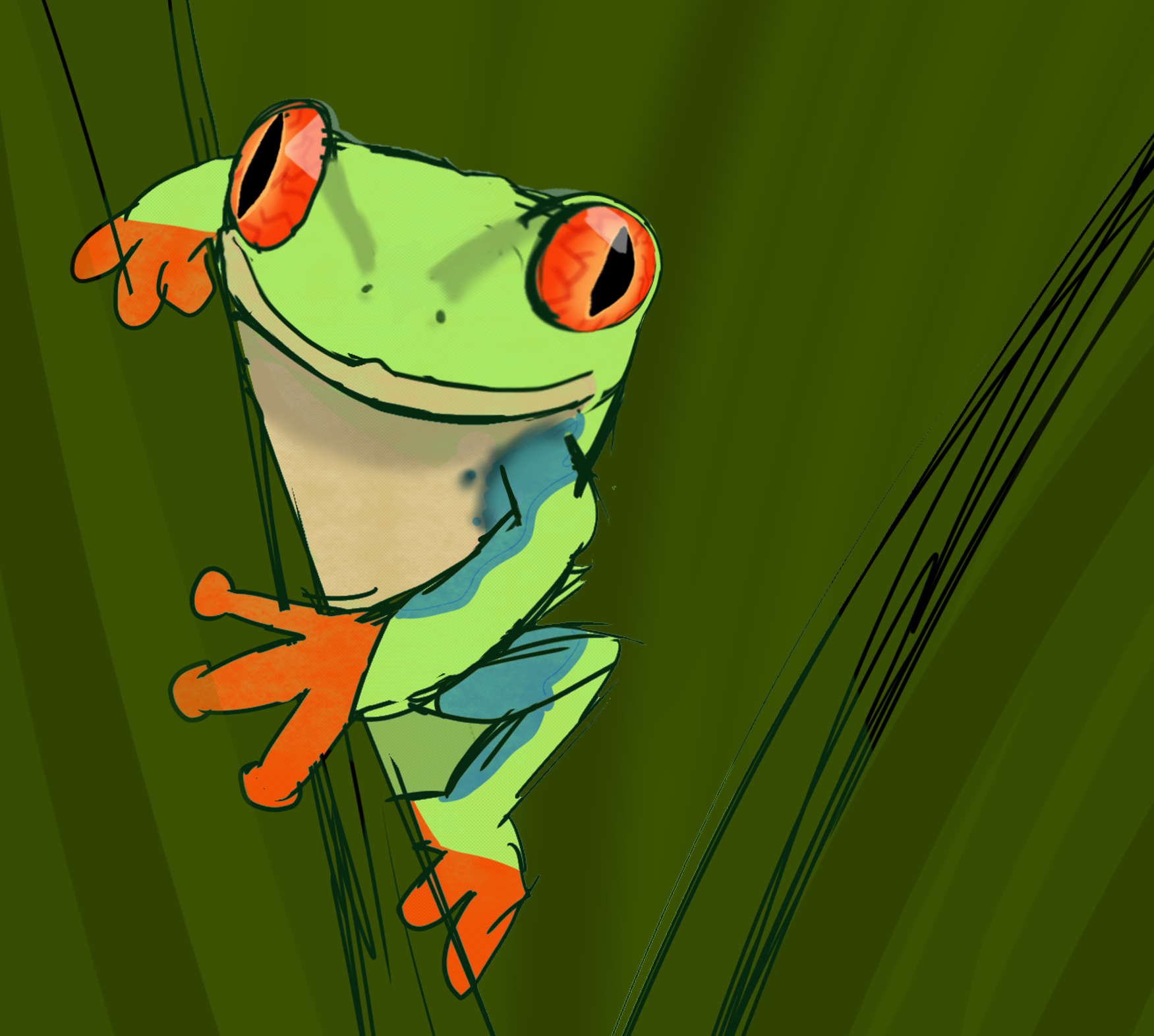 Frog - ibisPaint