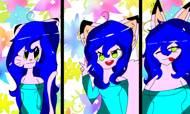 3 different art styles - ibisPaint