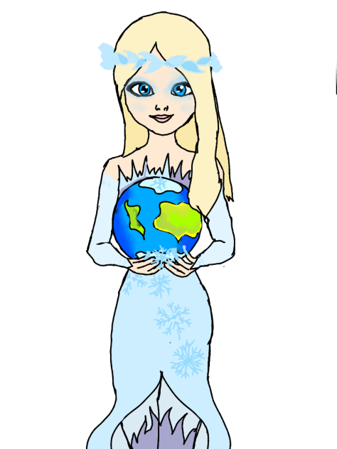 Elsa ice god - ibisPaint
