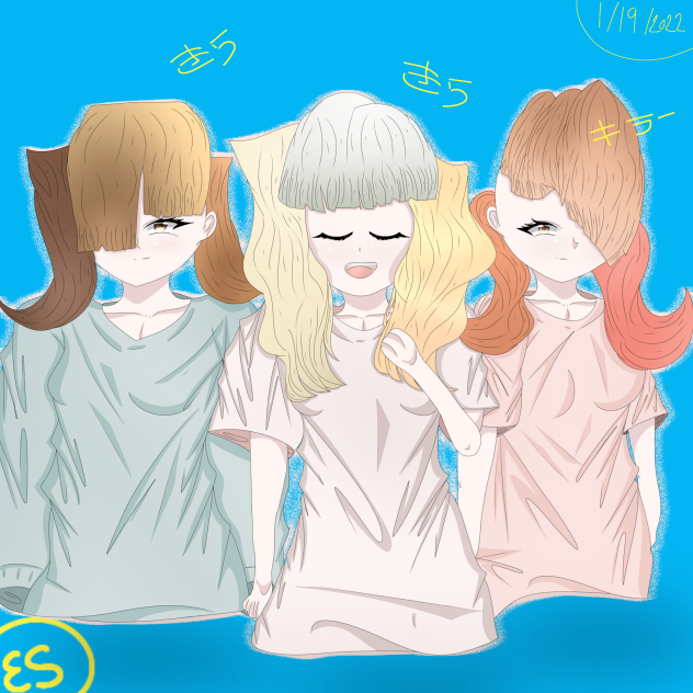 {Jan 18} - きらきらきらー (Alb cov) - ibisPaint