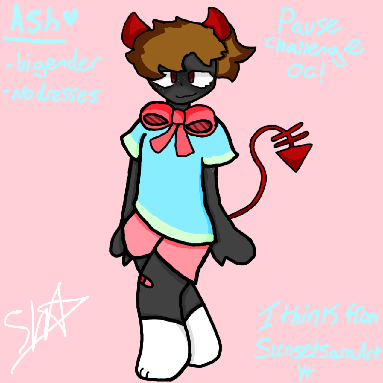 Ash an oc idk - ibisPaint