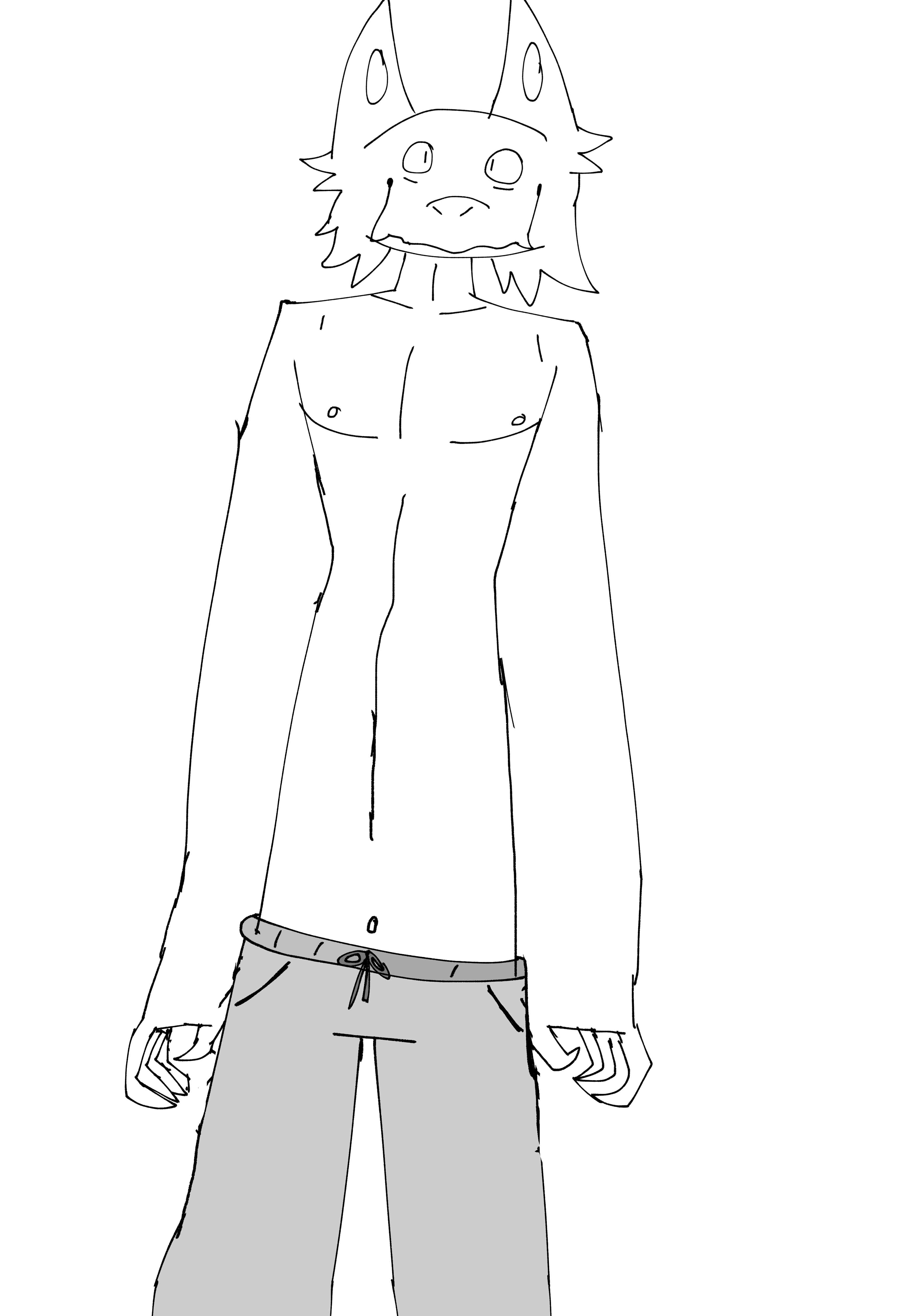 Fully made monster man - ibisPaint