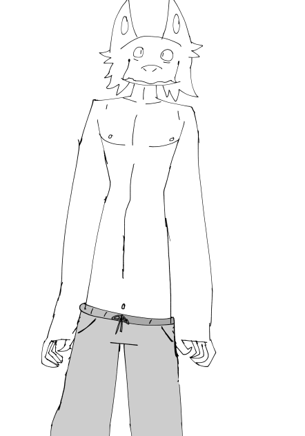 Fully made monster man - ibisPaint