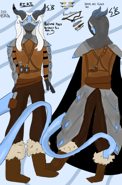 Riki The Tiefling - ibisPaint