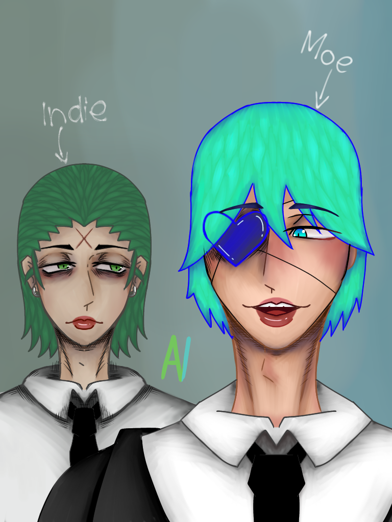Indie and Moe - ibisPaint