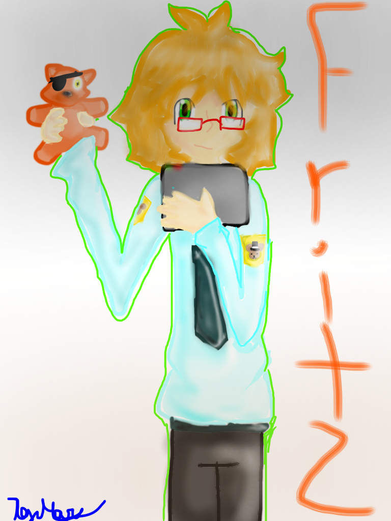 speed art-Fritz Smith FNAF - ibisPaint