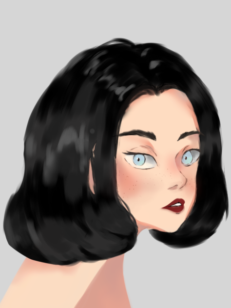 A girl - 2 hours - ibisPaint