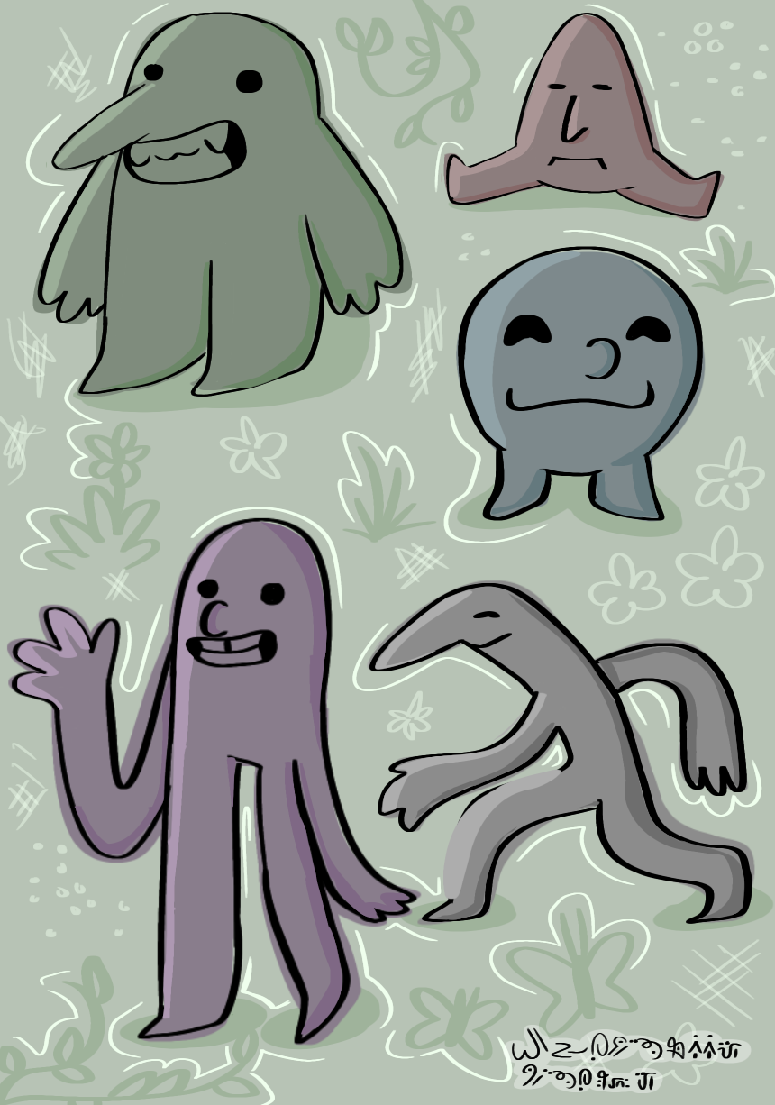 Troll doodles - ibisPaint