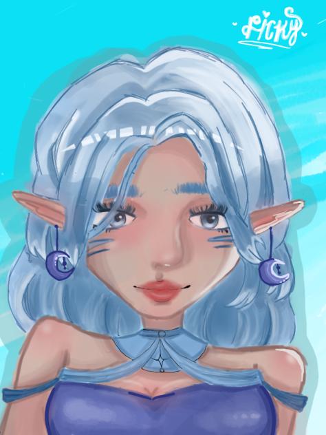 blue 💙 - ibisPaint