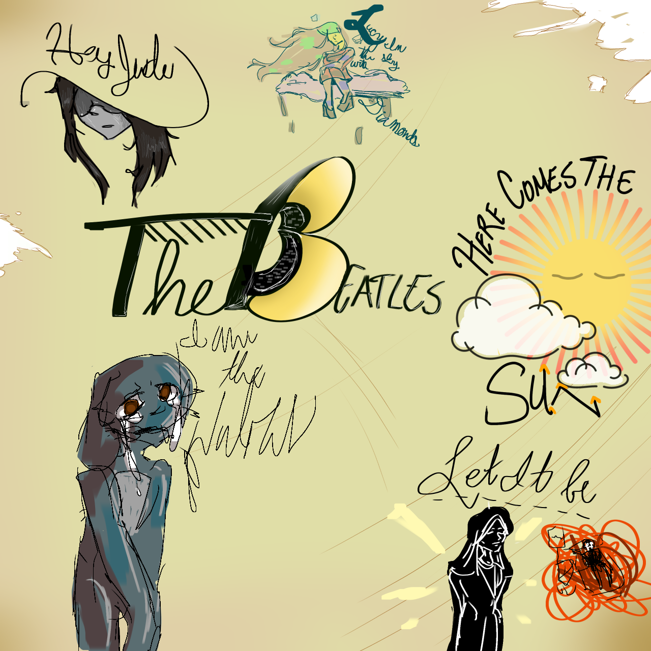 The Beatles!🫡 - ibisPaint