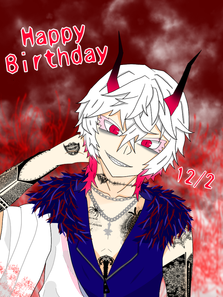 Vtuber（蛛鬼赫赦） - ibisPaint