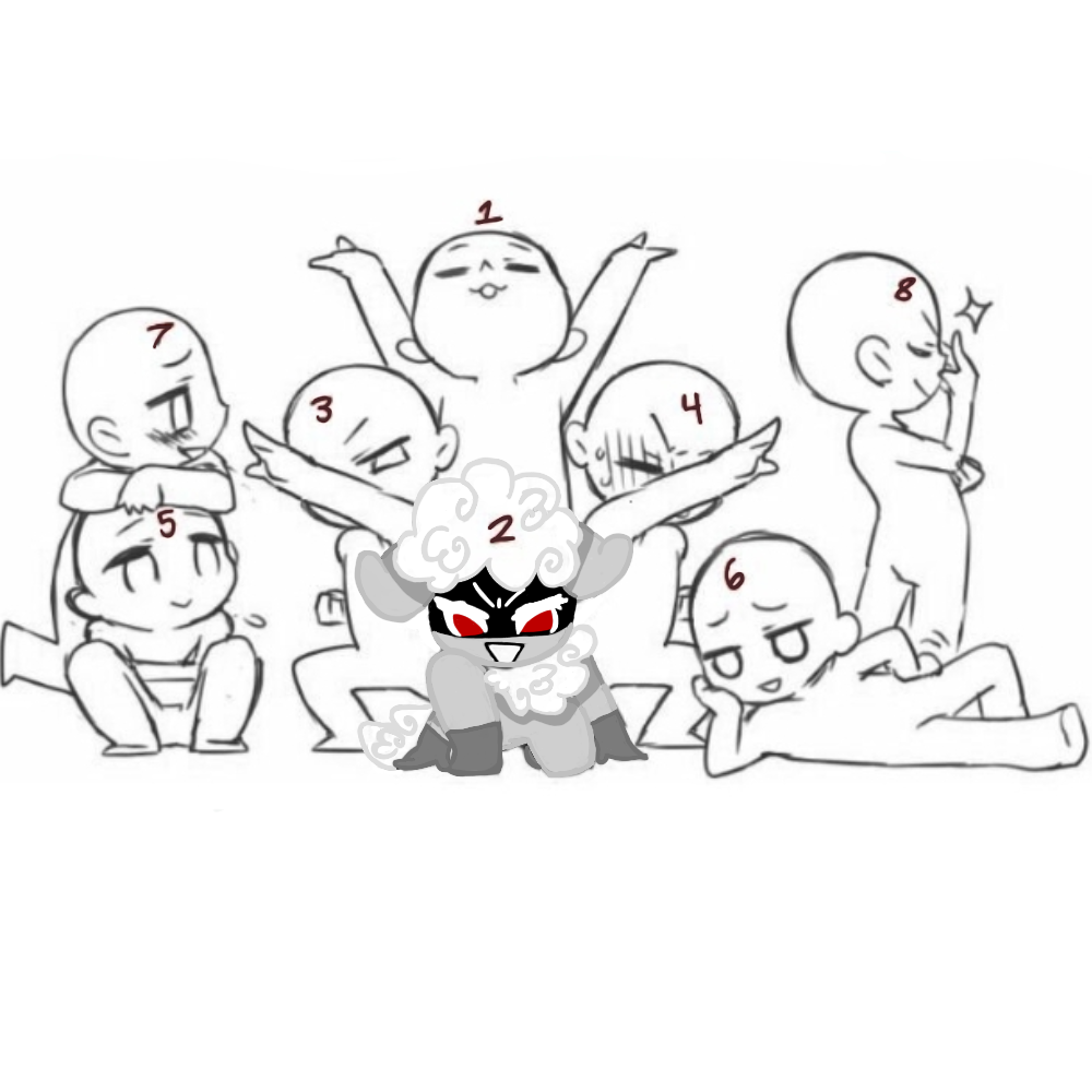 Collab poses` - ibisPaint